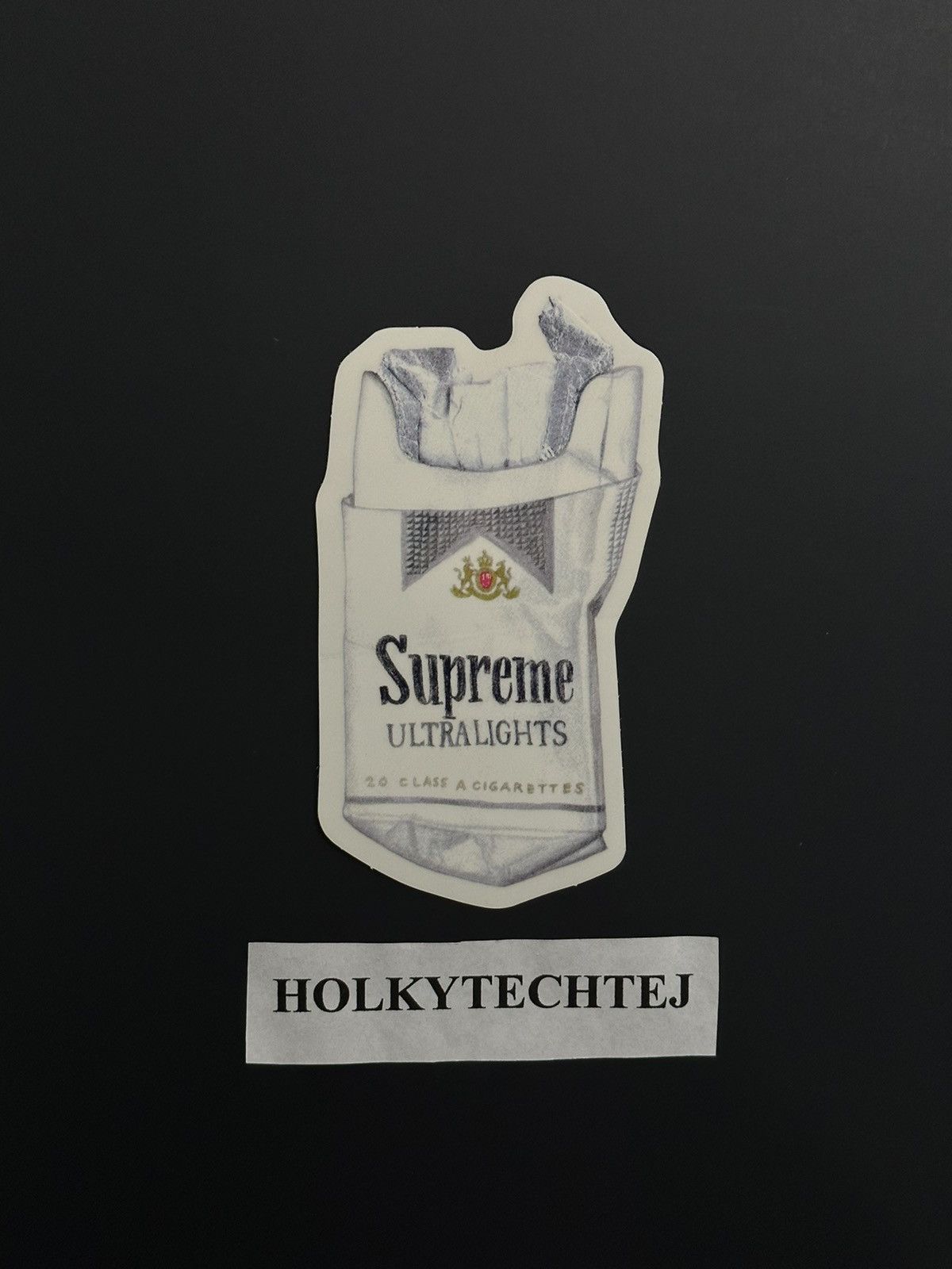 Supreme Supreme Trash Cigarettes Sticker | Grailed