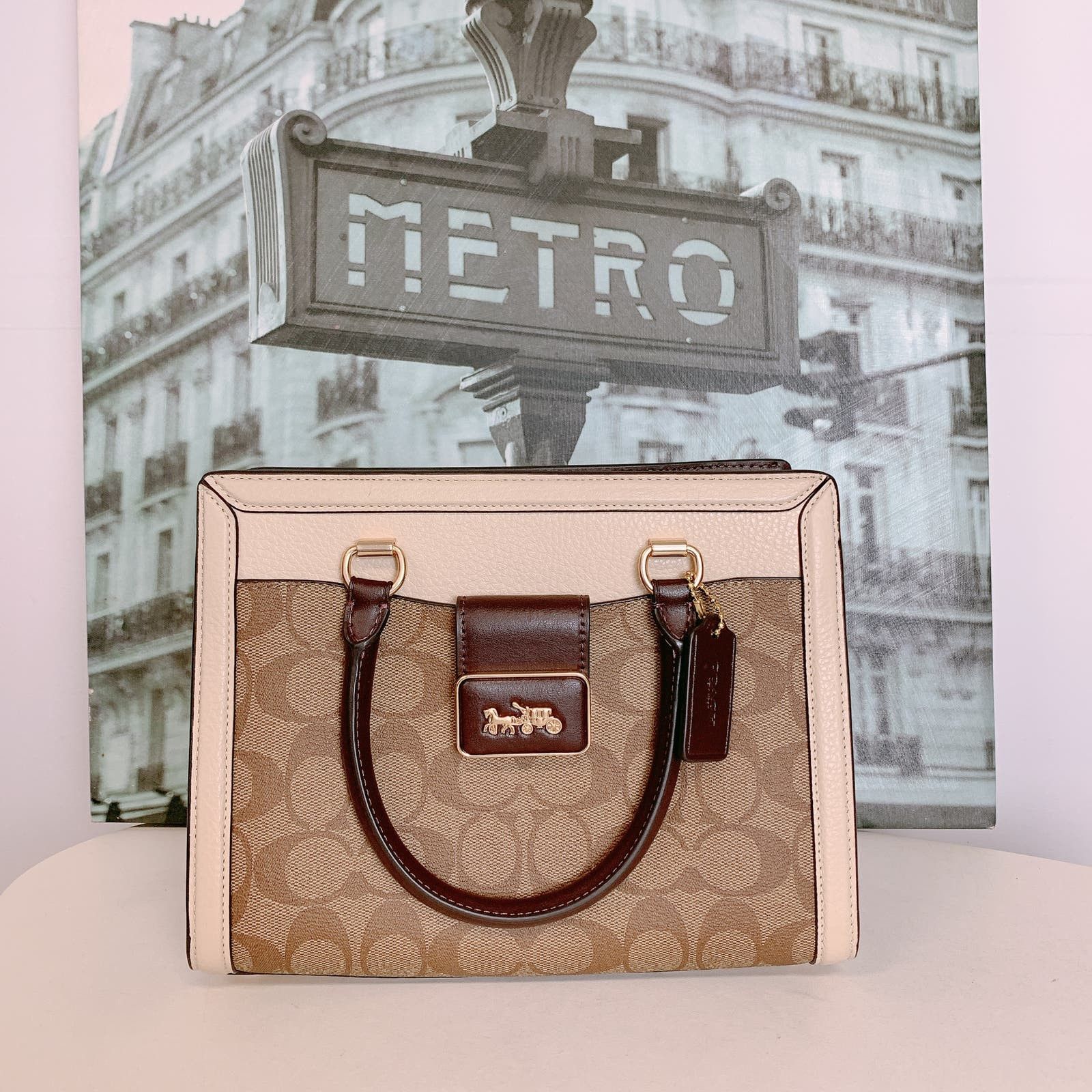 Coach COACH CC142 Grace Carryall In Signature Canvas | Grailed