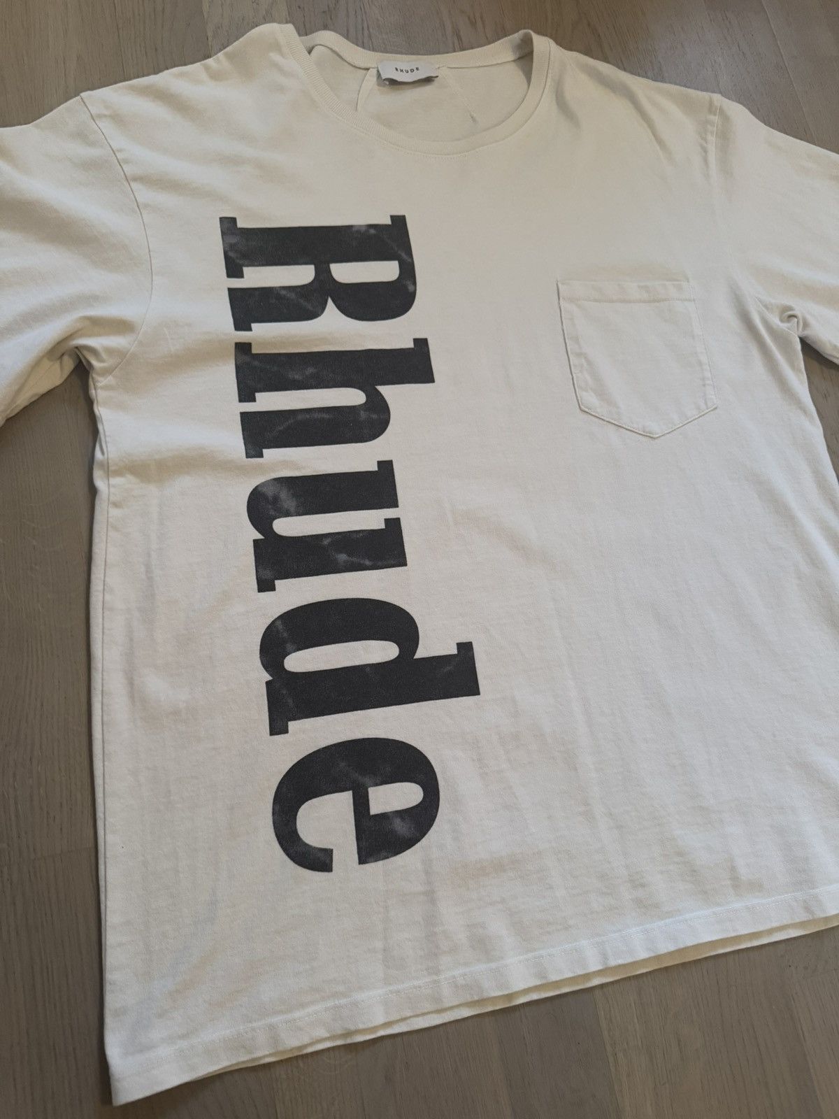 Rhude RHUDE men tshirt STUDY REAL sizes in photos by tape measure | Grailed