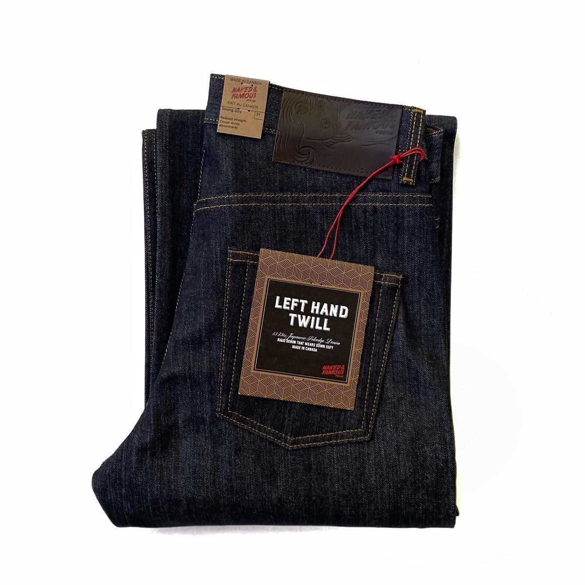 Naked & Famous NWT Naked & Famous Denim Strong Guy Left Hand Twill ...