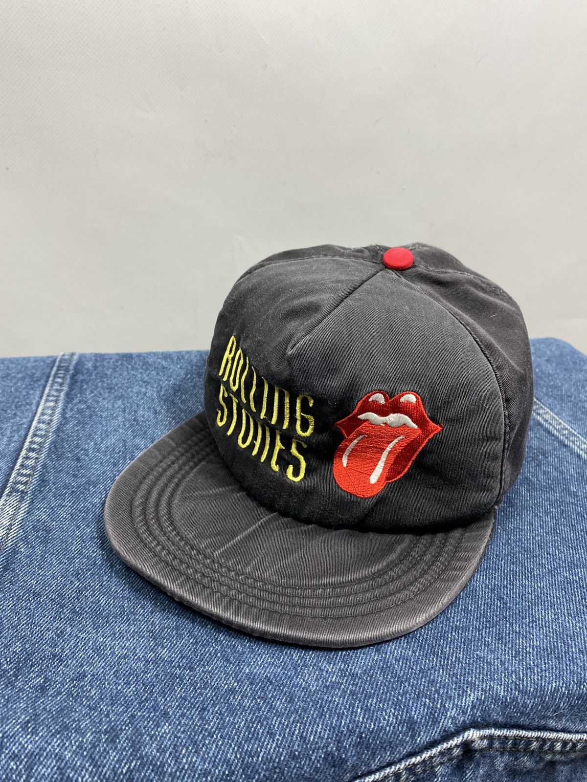 The Rolling Stones × Vintage Vintage 90’s THE ROLLING STONES band cap ...