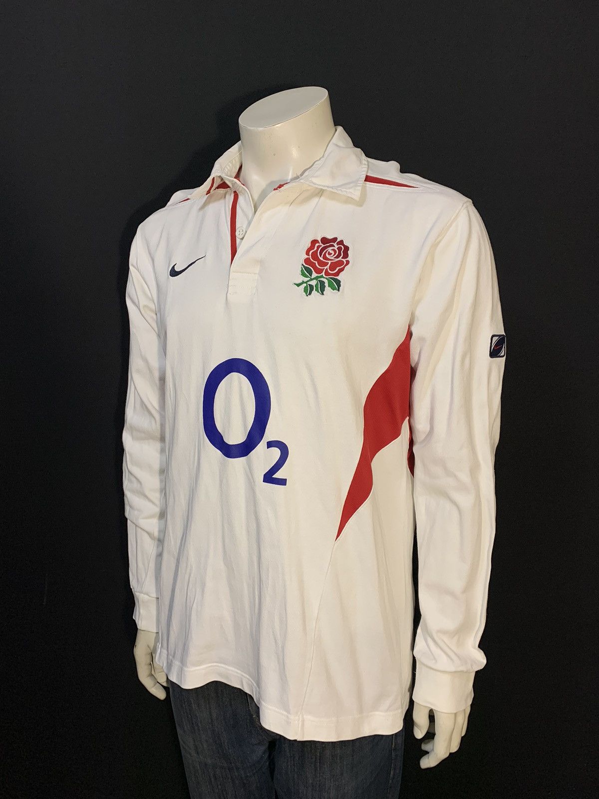 England Rugby League × Nike England Rugby Shirt Nike Home Large Vintage ...