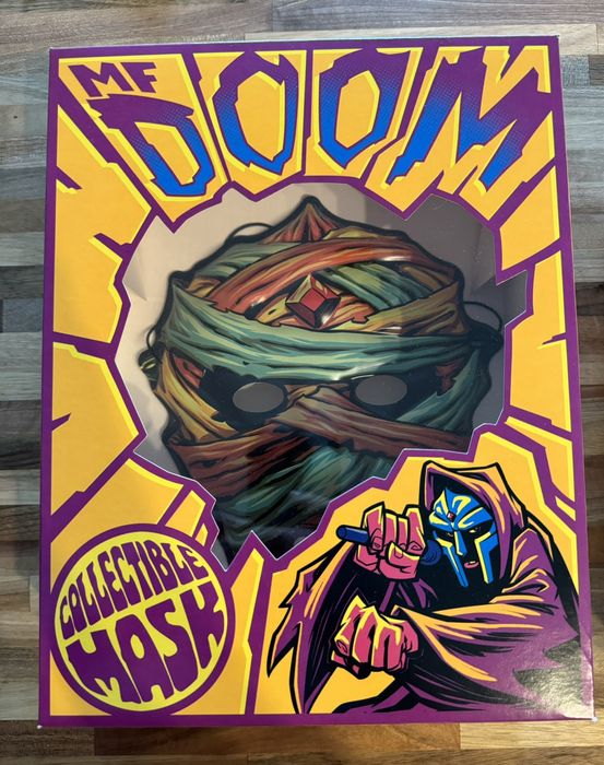 Mf Doom MF DOOM Collectible Mask Mummy Limited Edition #0600/3000 | Grailed