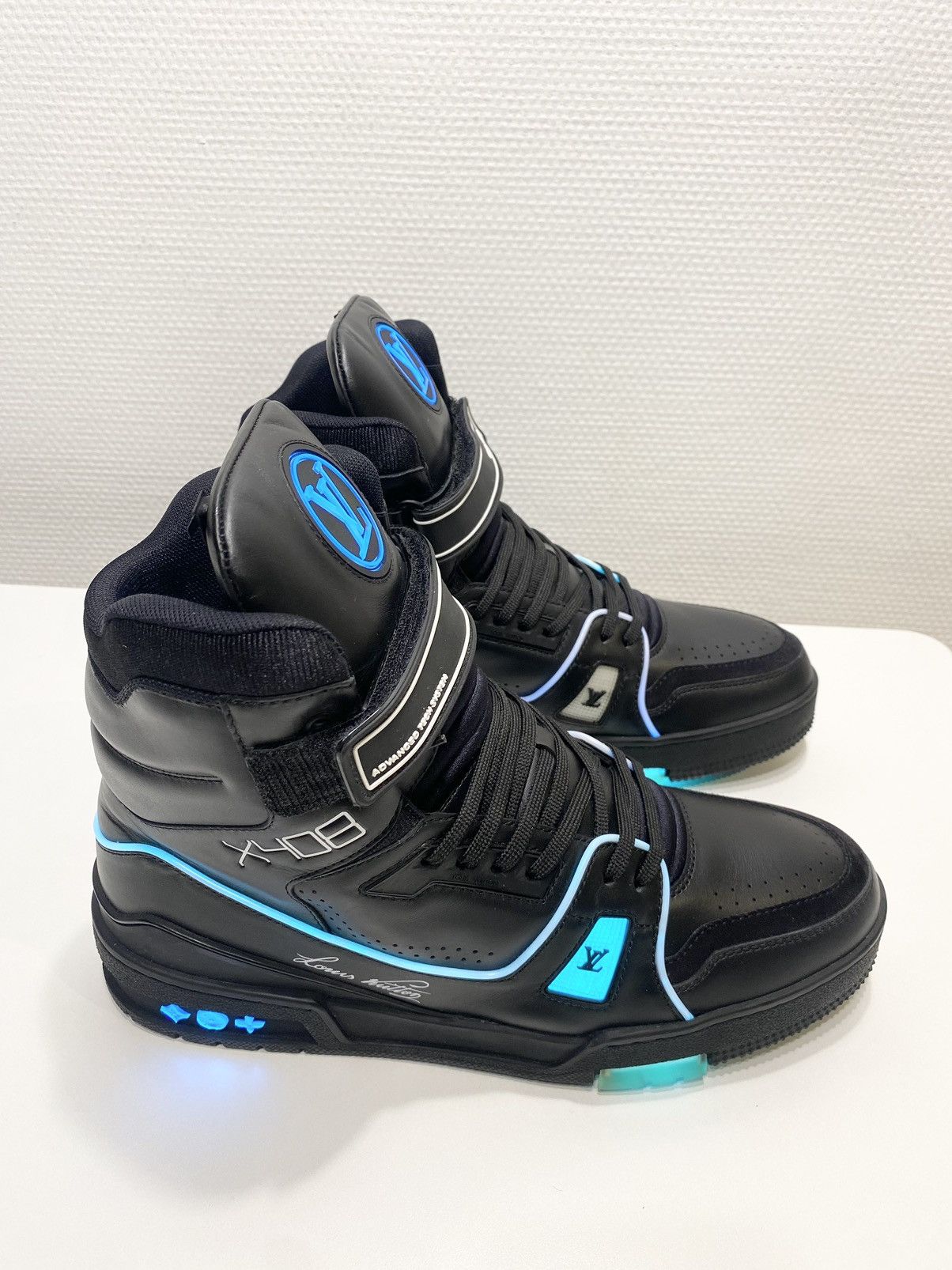 Louis Vuitton Louis Vuitton X408 LED Fiber Optic Light Up Trainers ...