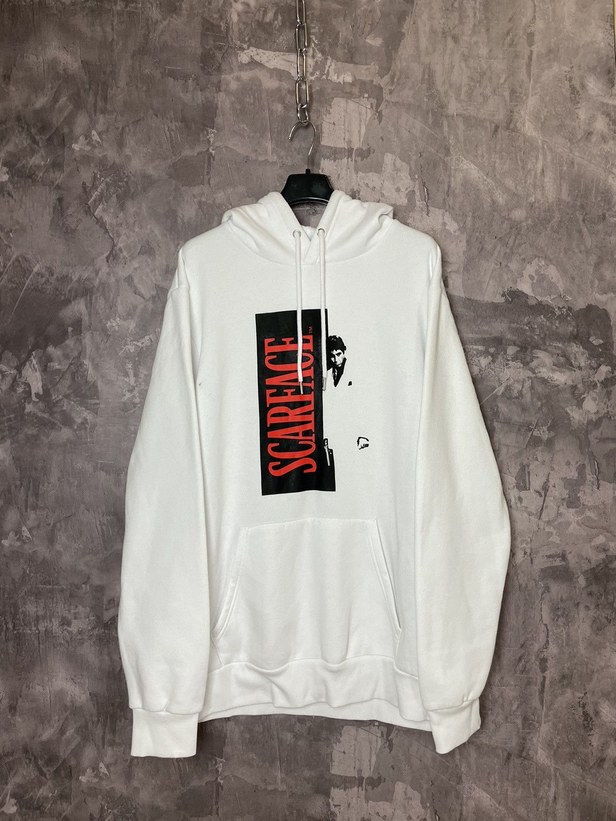 Vintage Vintage Scarface Hoodie Tony Montana Movie SCARFACE Big LOGO ... Vintage Vintage Scarface Hoodie Tony Montana Movie SCARFACE Big LOGO ...
