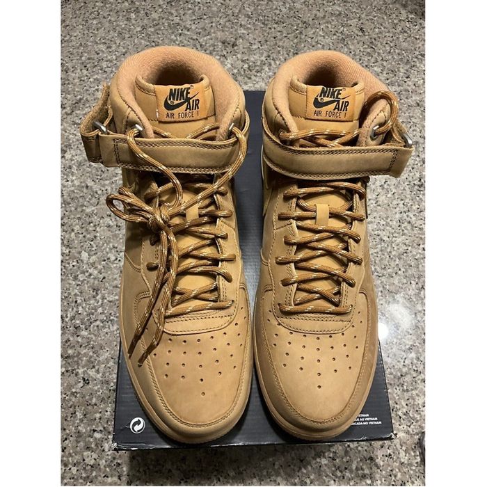Nike Nike Air Force 1 Mid ‘07 WB AF1 Flax Wheat Gum DJ9158-200 Me | Grailed