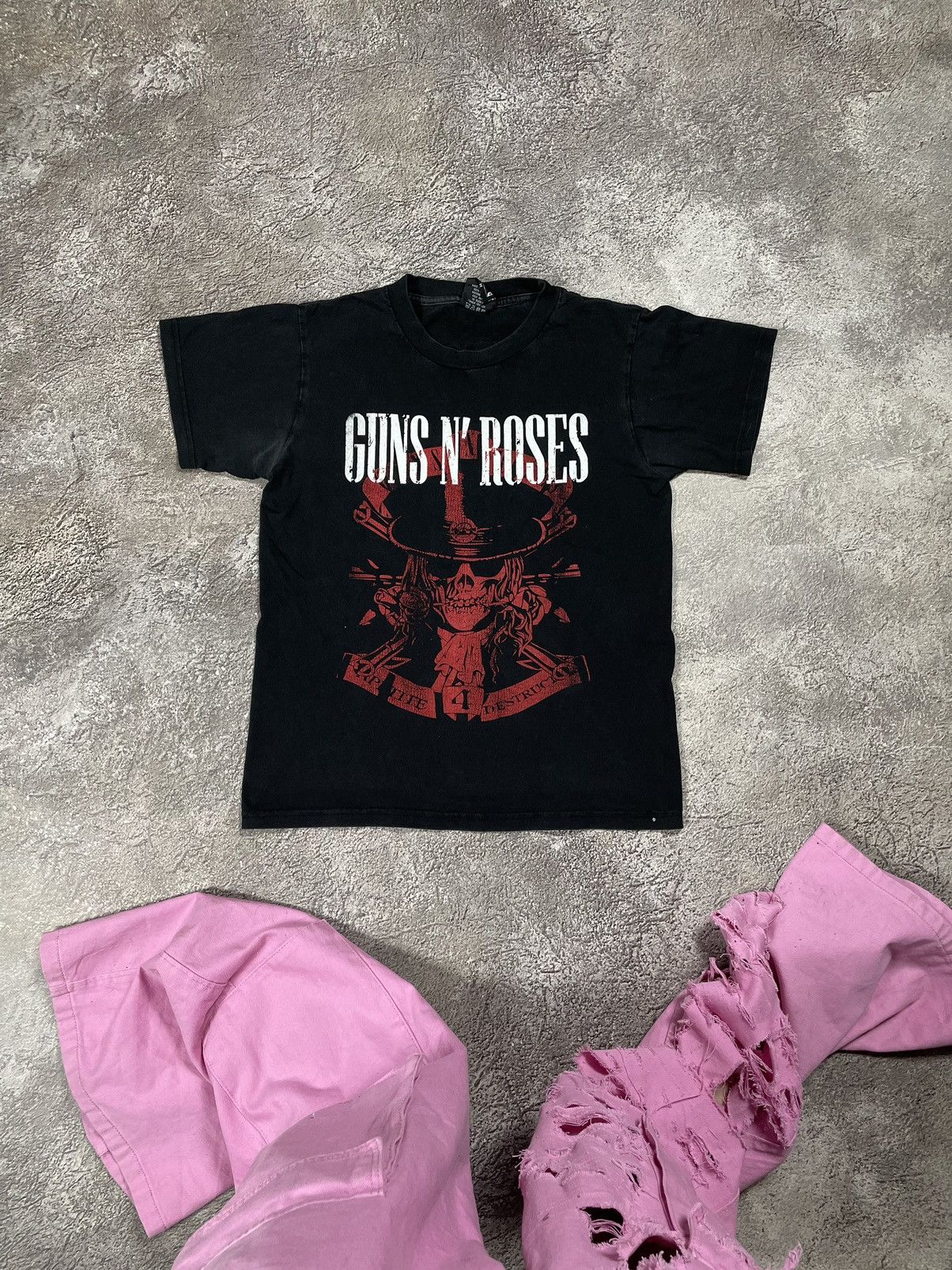 Band Tees × Streetwear × Vintage Vintage Y2K GUNS N ROSES PUNK FACE ...