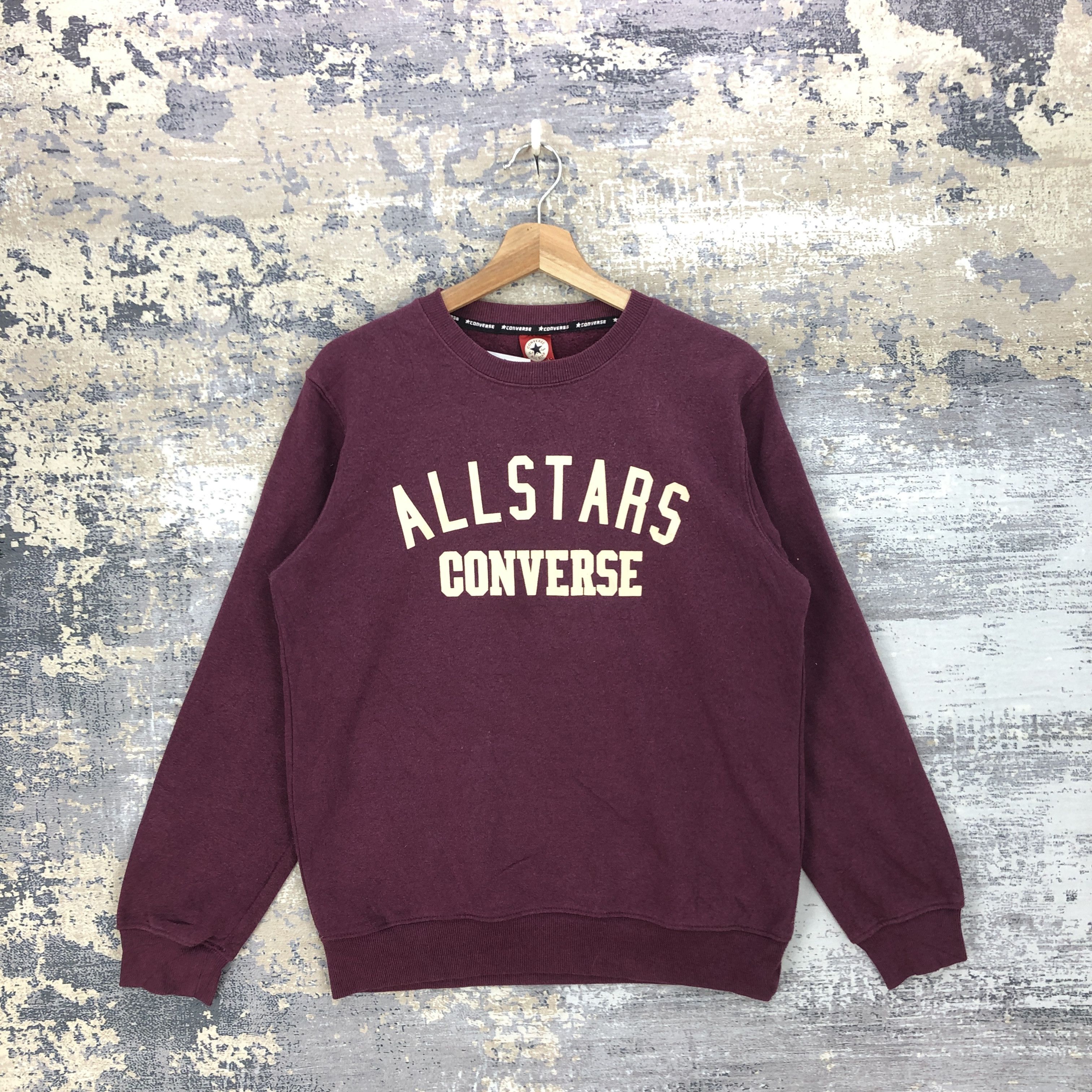Converse × Vintage Converse Sweater Converse All Stars Sweatshirt ...