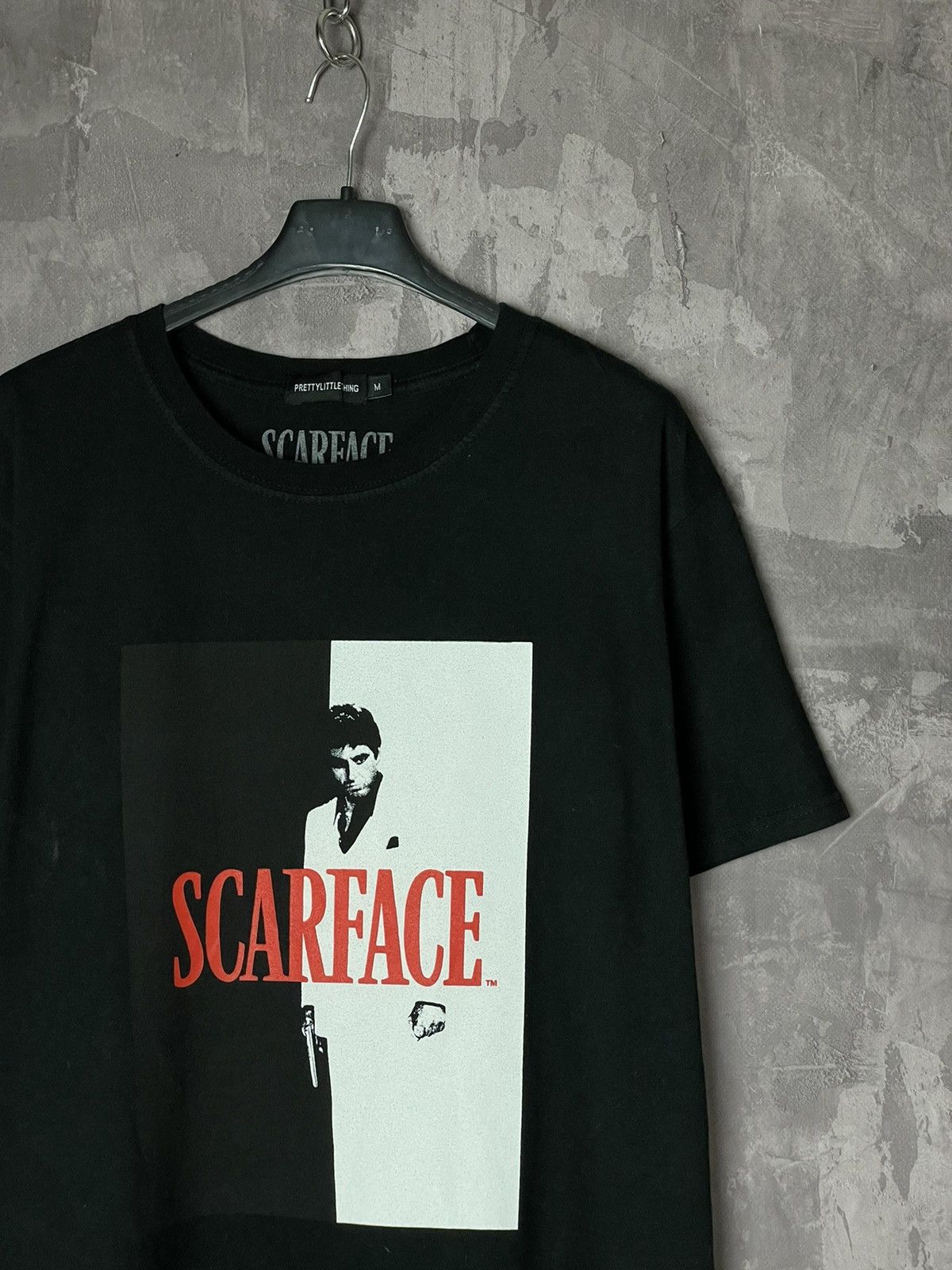 Vintage Vintage Scarface Tee Tony Montana Movie SCARFACE Big LOGO | Grailed