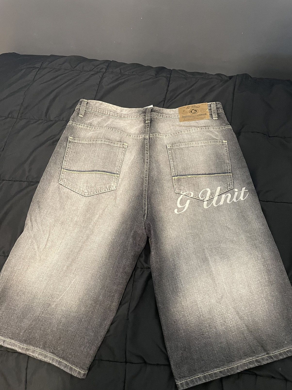 G Unit G-Unit Faded Jorts | Grailed