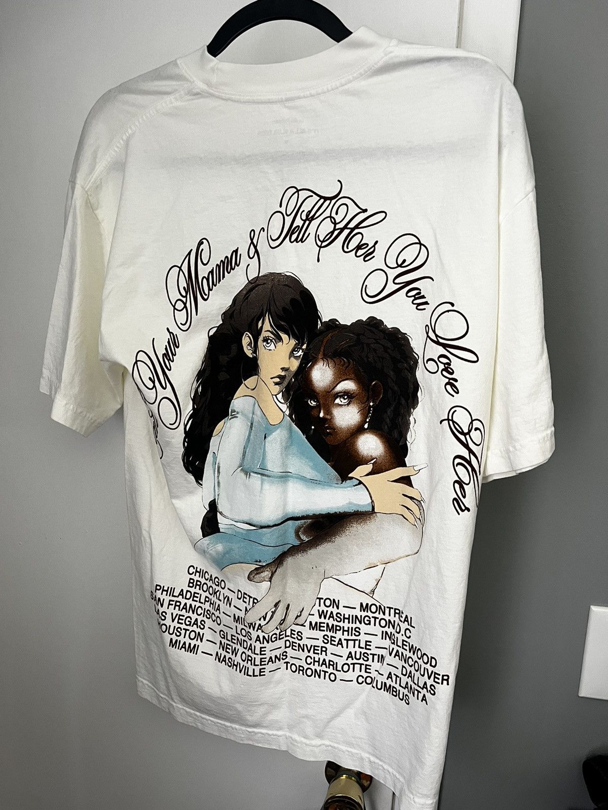 Octobers Very Own Drake It’s all a Blur tour blue Anime girl merch ...