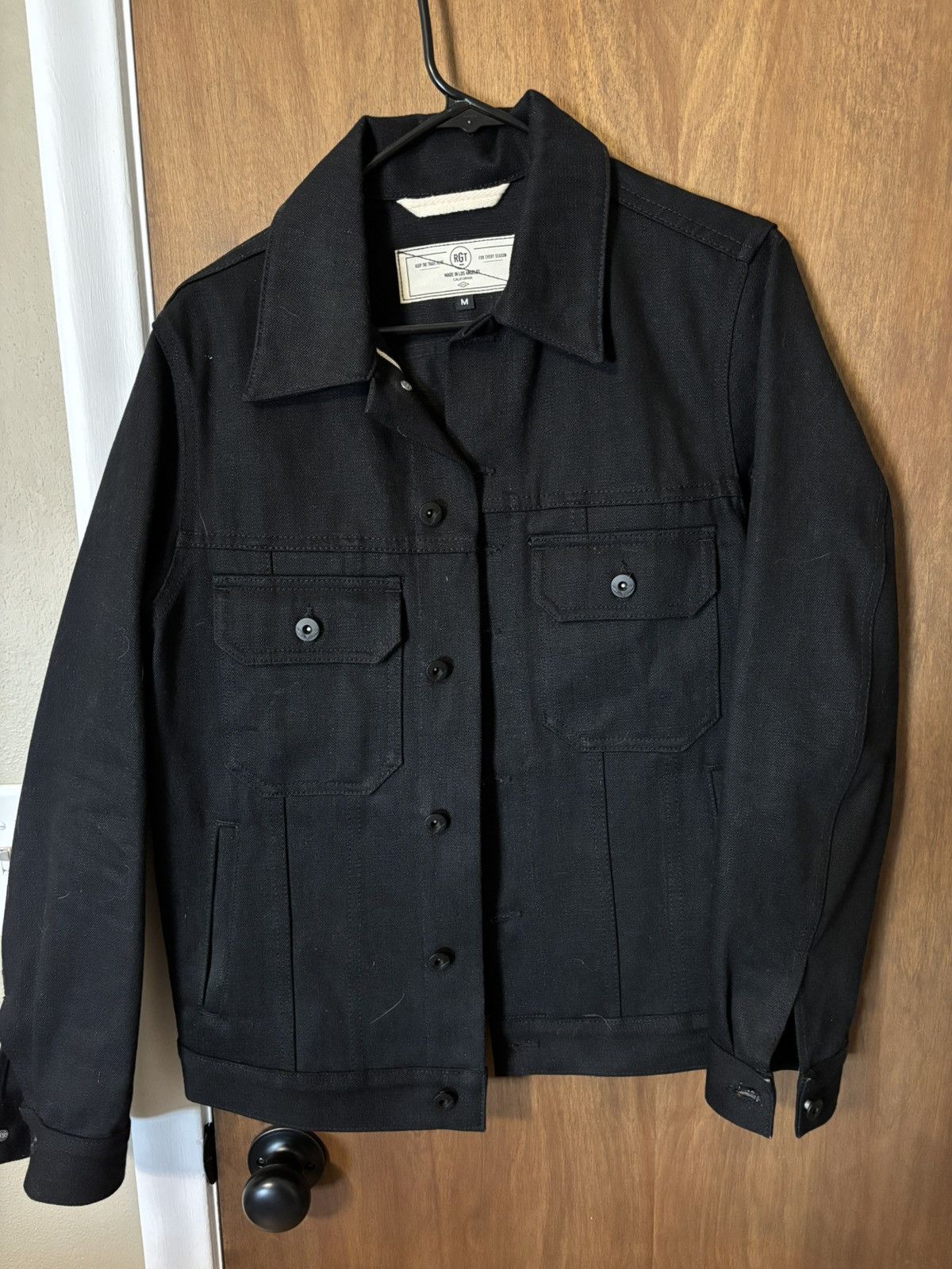 Rogue Territory RGT Cruiser Jacket in Black “Cryptic” Denim | Grailed