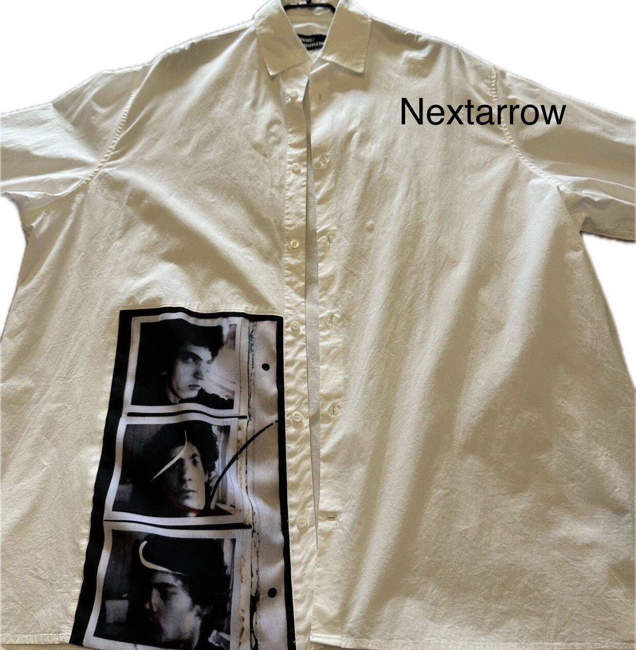 Raf Simons Raf Simons 17ss Robert White Portrait Shirt | Grailed