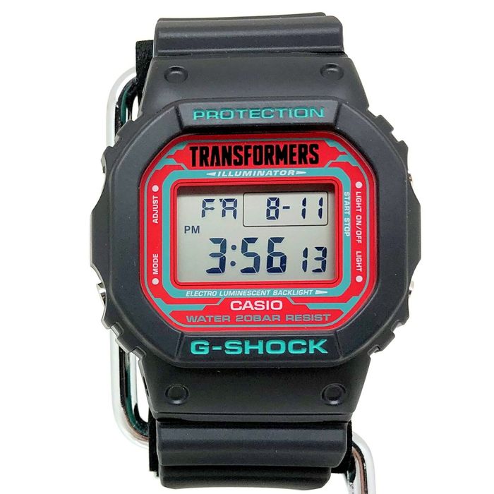 Casio Casio G-SHOCK G-shock wristwatch DW-5600TF19-SET TRANSFORMERS ...