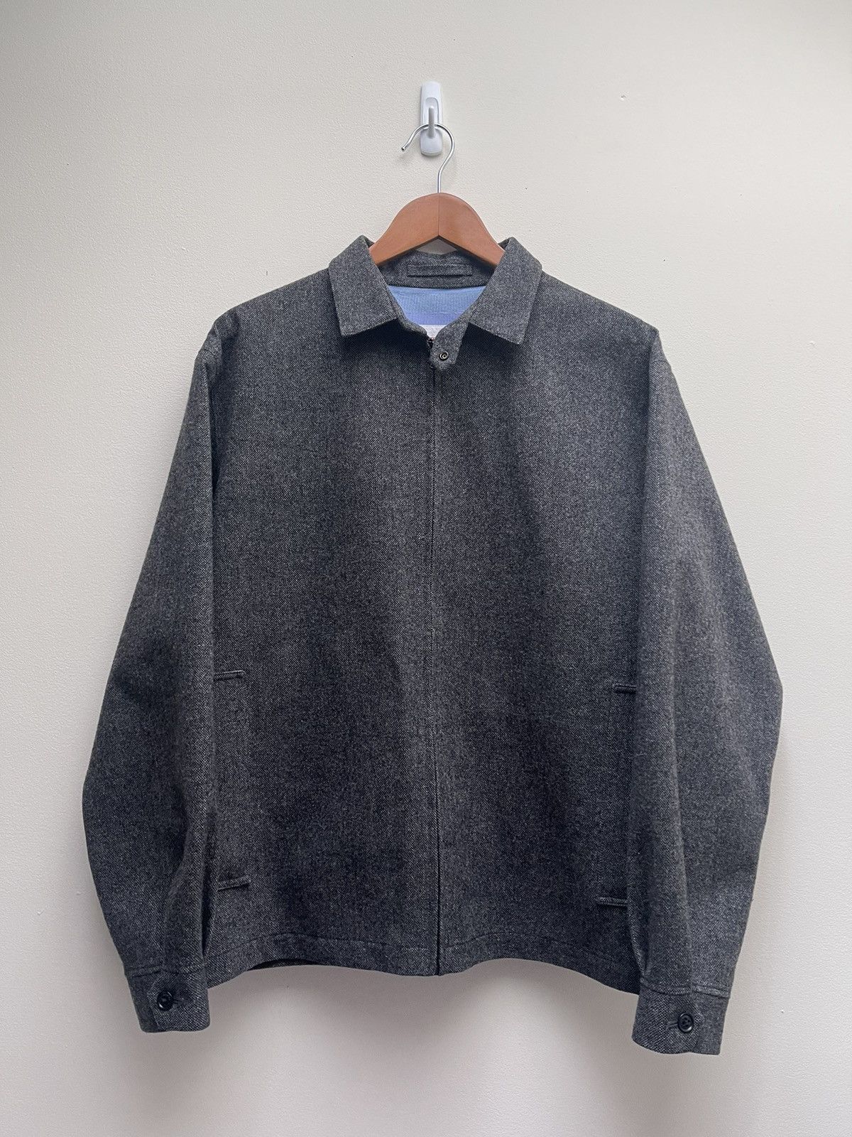 Nanamica Wool Fused Gore Tex Collared Jacket | Grailed