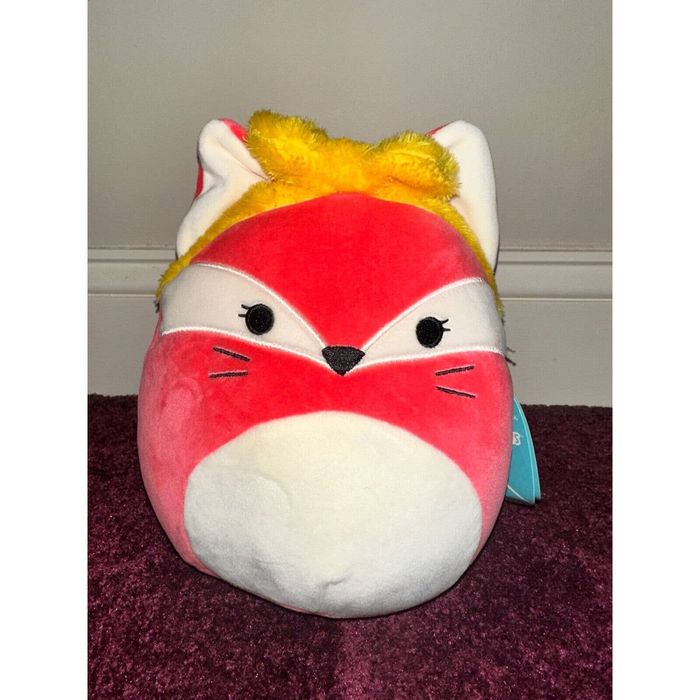 & Other Stories Squishmallow 8" Fifi the Red Fox Kellytoy Coral Soft ...