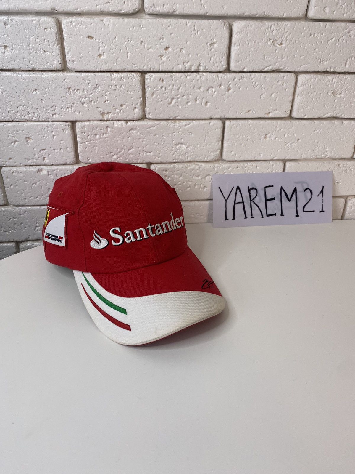Ferrari × Puma × Scuderia Ferrari Ferrari Santander puma vintage cap ...