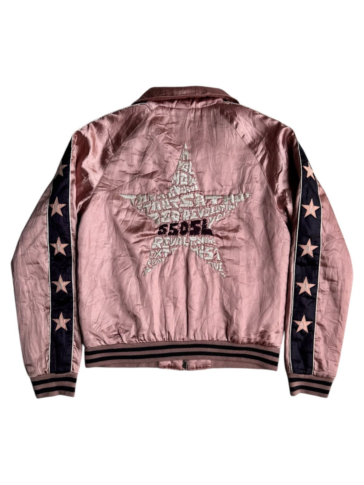 Diesel VERY RARE VINTAGE JACKET DIESEL 55 SUKAJAN SOUVENIR JACKET | Grailed
