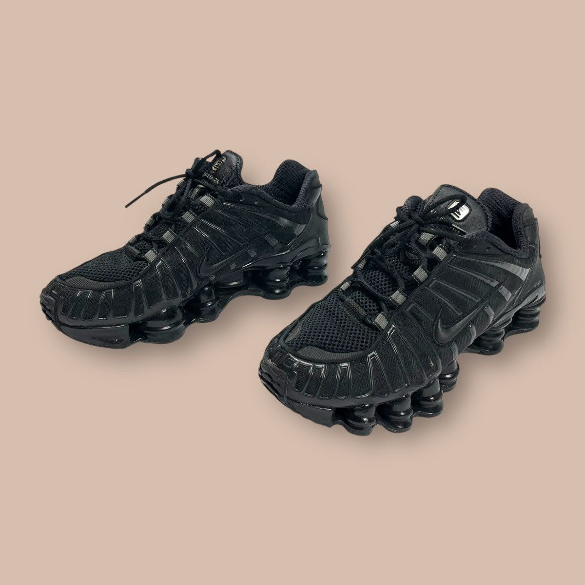 Nike Nike SHOX TL Triple Black | Grailed
