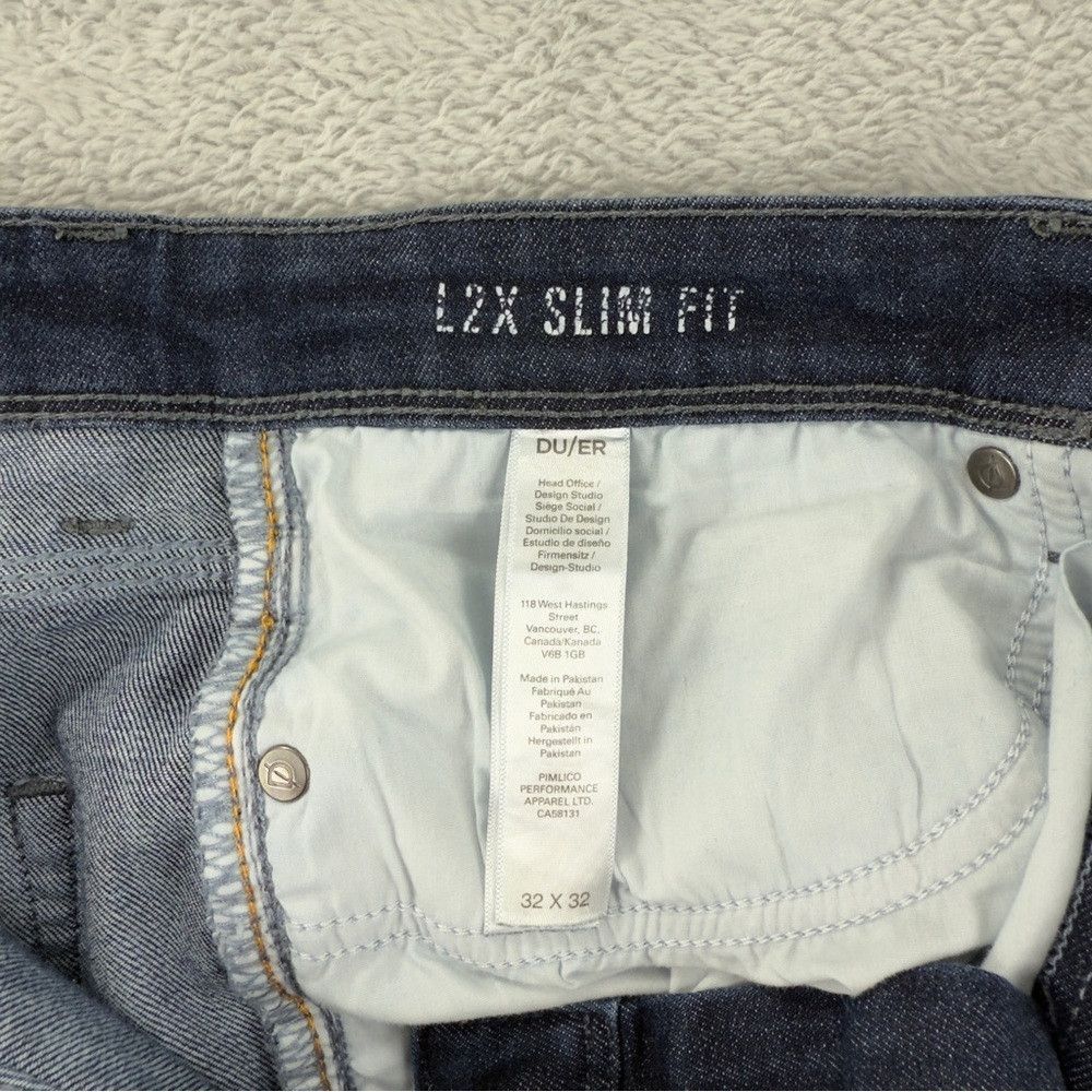 Duer DU/ER Men's L2X Slim Fit Performance Denim Pants Sz 32x30M | Grailed