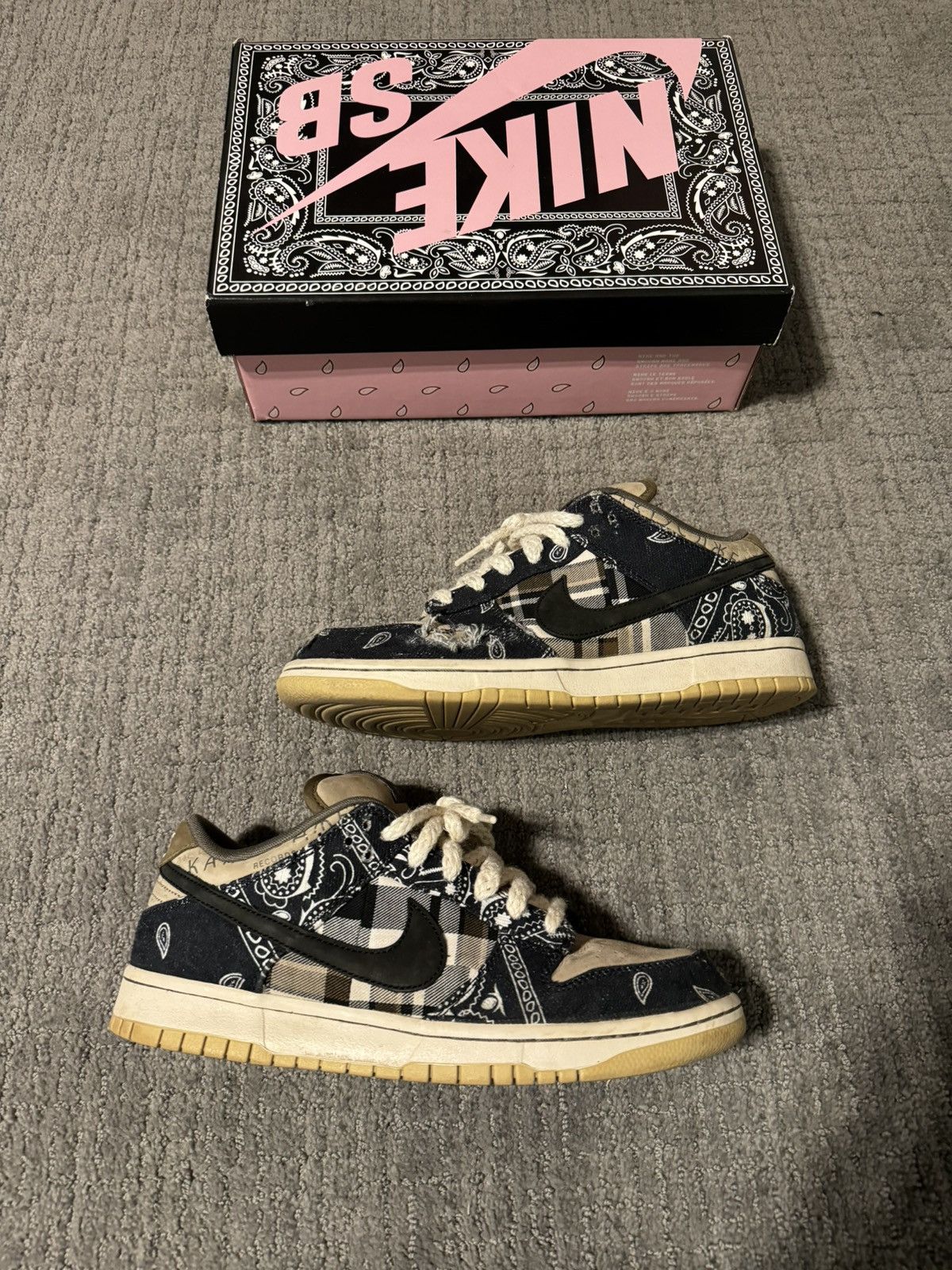 Nike Nike SB Dunk Low Travis Scott (Special Box) | Grailed