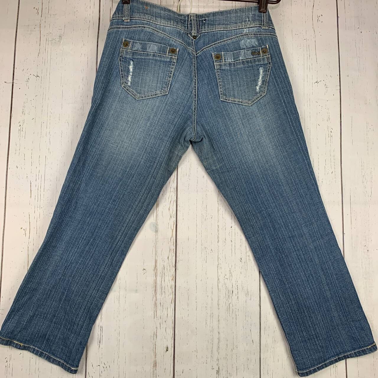 Other Rewind 30x24 Mid Rise Junior Straight Cut Jeans Pants Women | Grailed
