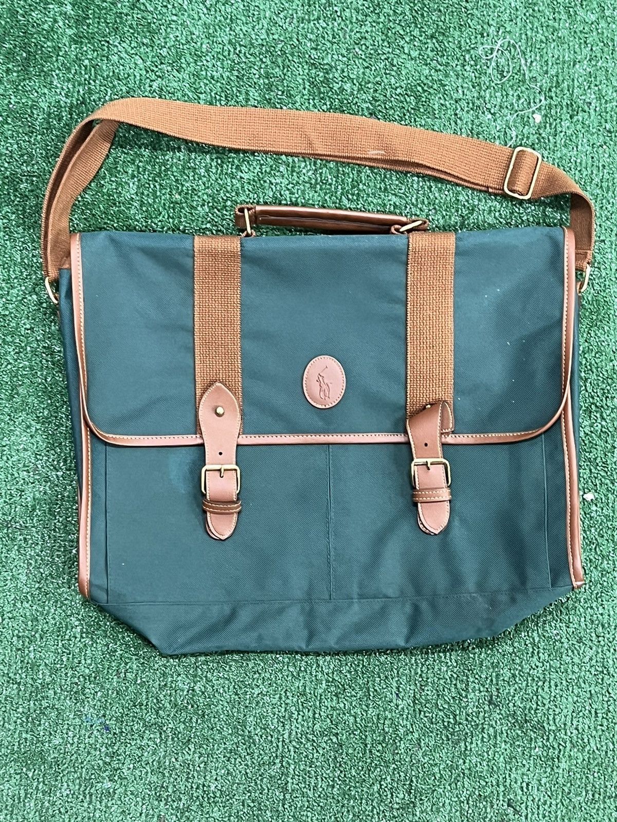 Polo Ralph Lauren 90s Polo Ralph Lauren Messenger Bag | Grailed