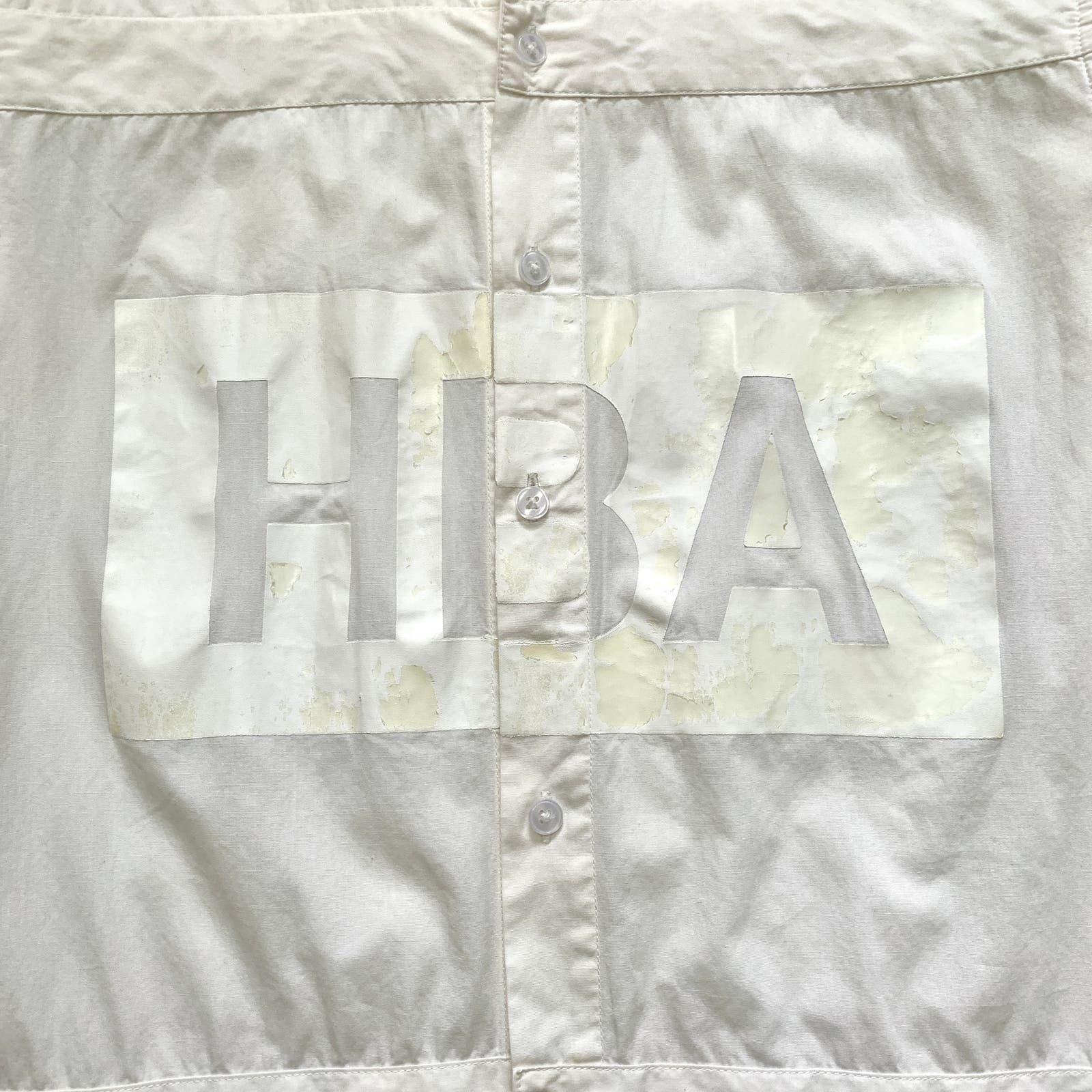 Hood By Air Vintage Hood By Air HBA Logo 69 Playboi Carti Button Shirt ...