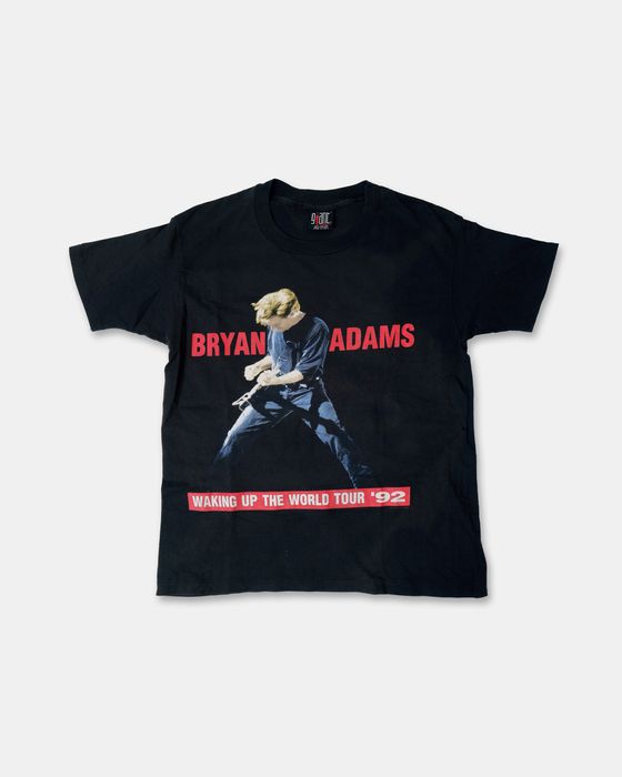Vintage 1992 Bryan Adams World Tour Band Single Stitch T-Shirt | Grailed
