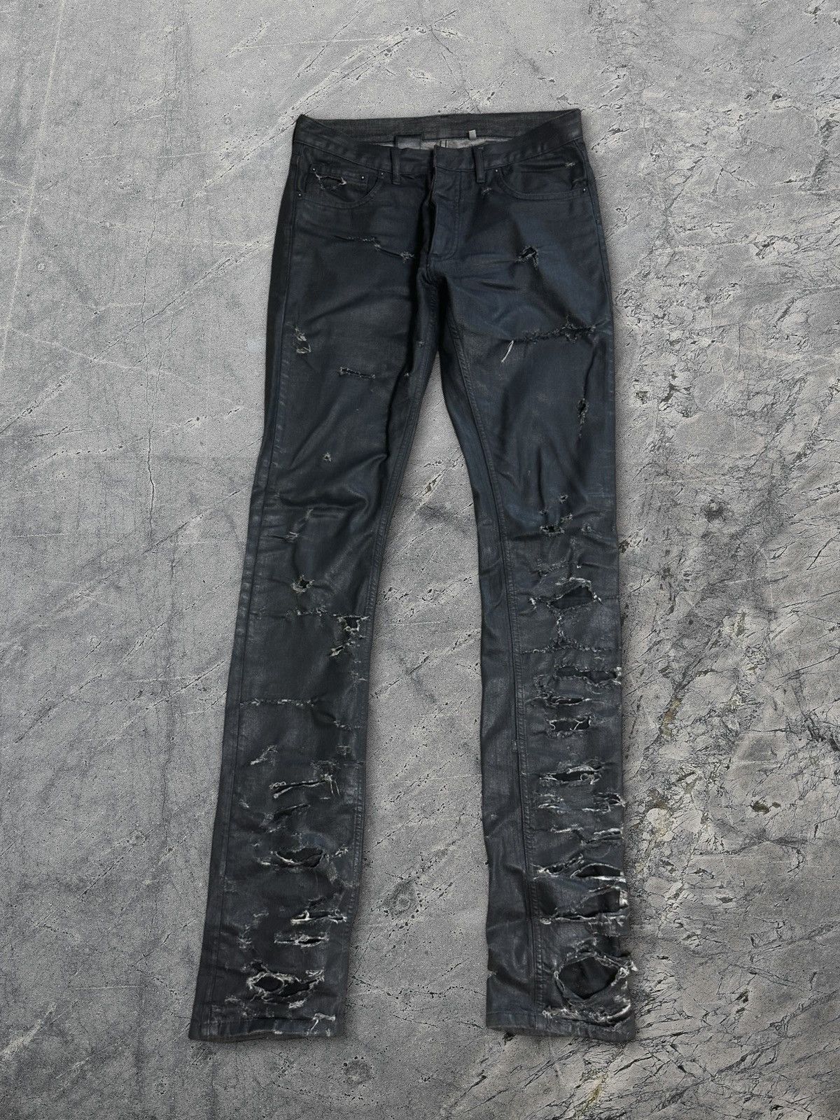 Dior × Hedi Slimane Sold Dior Homme SS04 Strip Denim | Grailed