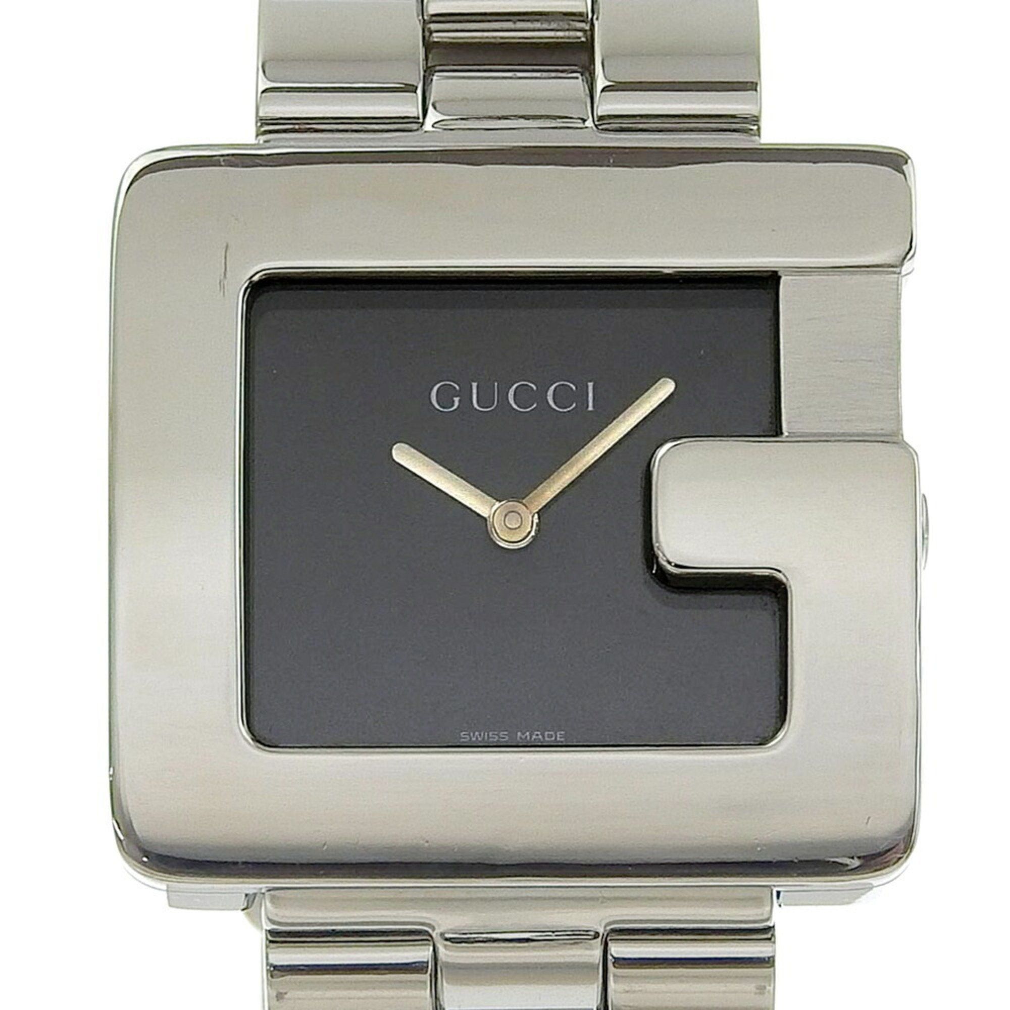 Gucci GUCCI G square watch 3600M stainless steel silver Swiss made ...