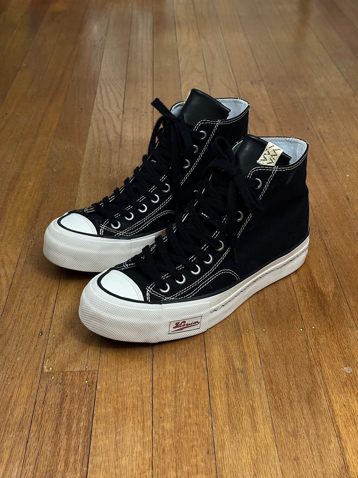 Visvim Iconic Skagway Hi Patten in box | Grailed