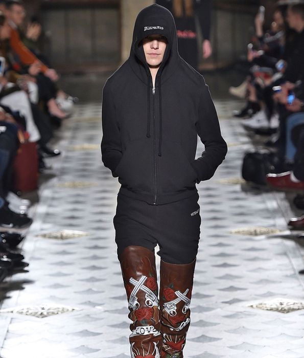 Vetements AW17 Vetements 11 Inch Gun Club Zip Hoodie (DEMNA ERA) | Grailed