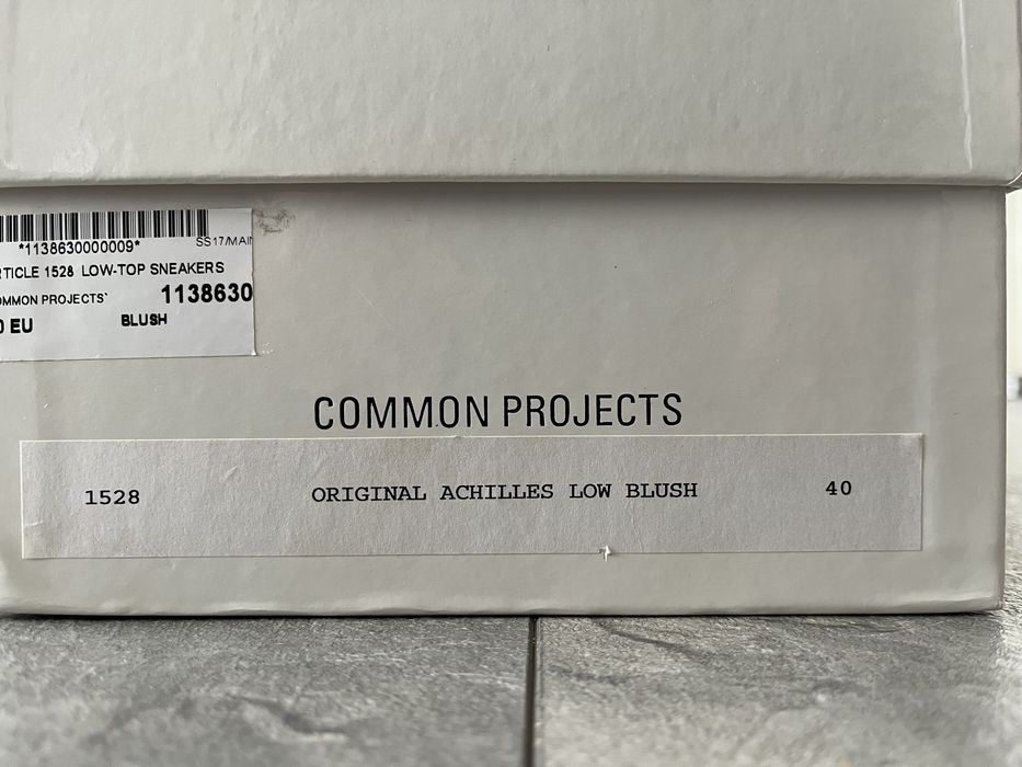 Common Projects Common Projects Achilles Low Blush | Grailed
