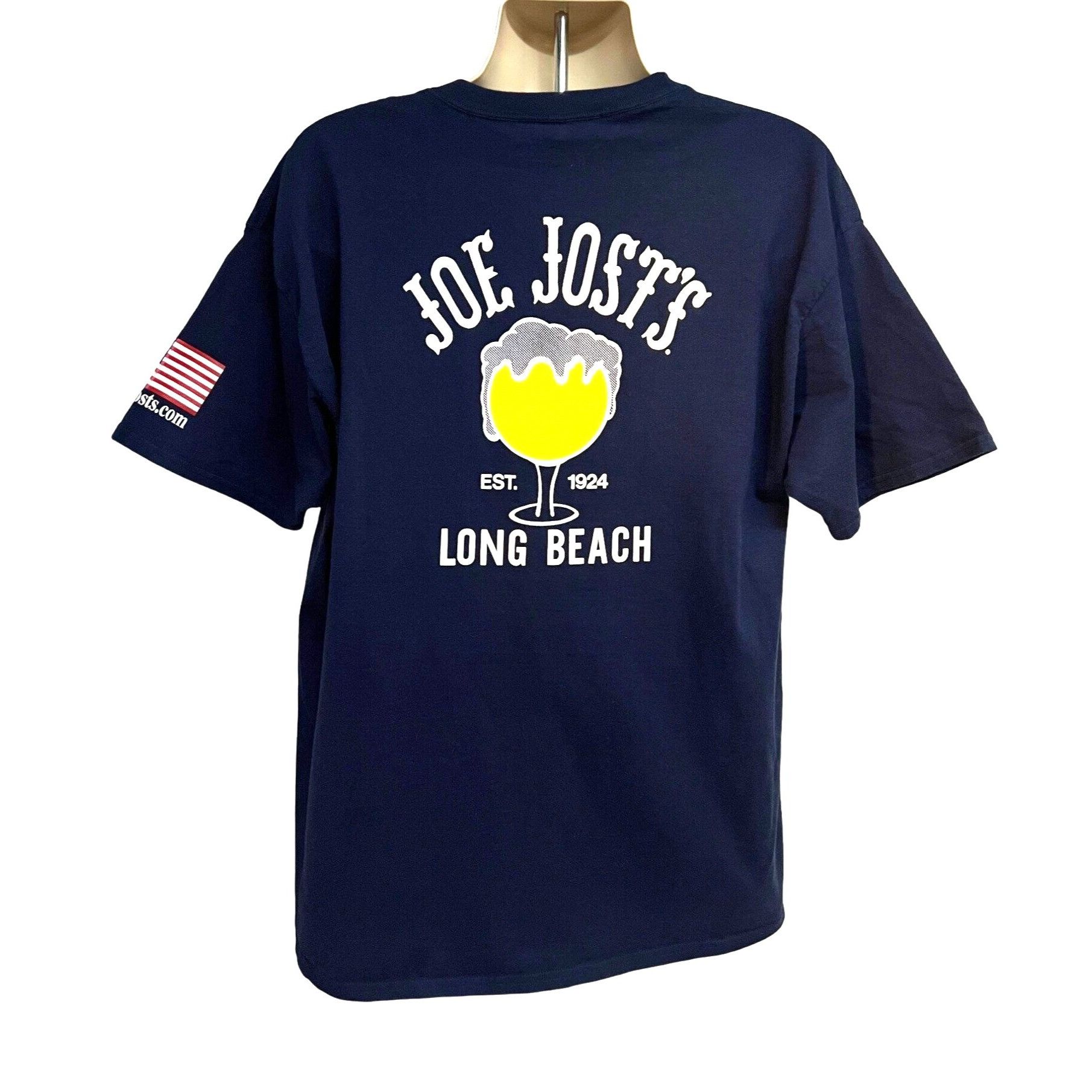 Tee Shirt Joe Josts Long Beach Bar Blue Double Graphic T-Shirt | Grailed
