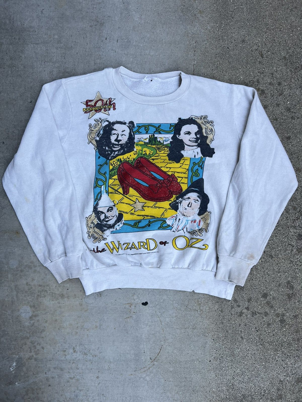 Vintage Vintage 80s wizard of Oz Crewneck | Grailed