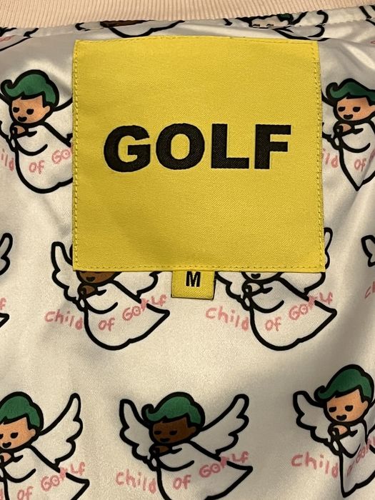 Golf Wang HTF Child of Golf Tyler The Creator Satin Jacket Pink M | Grailed