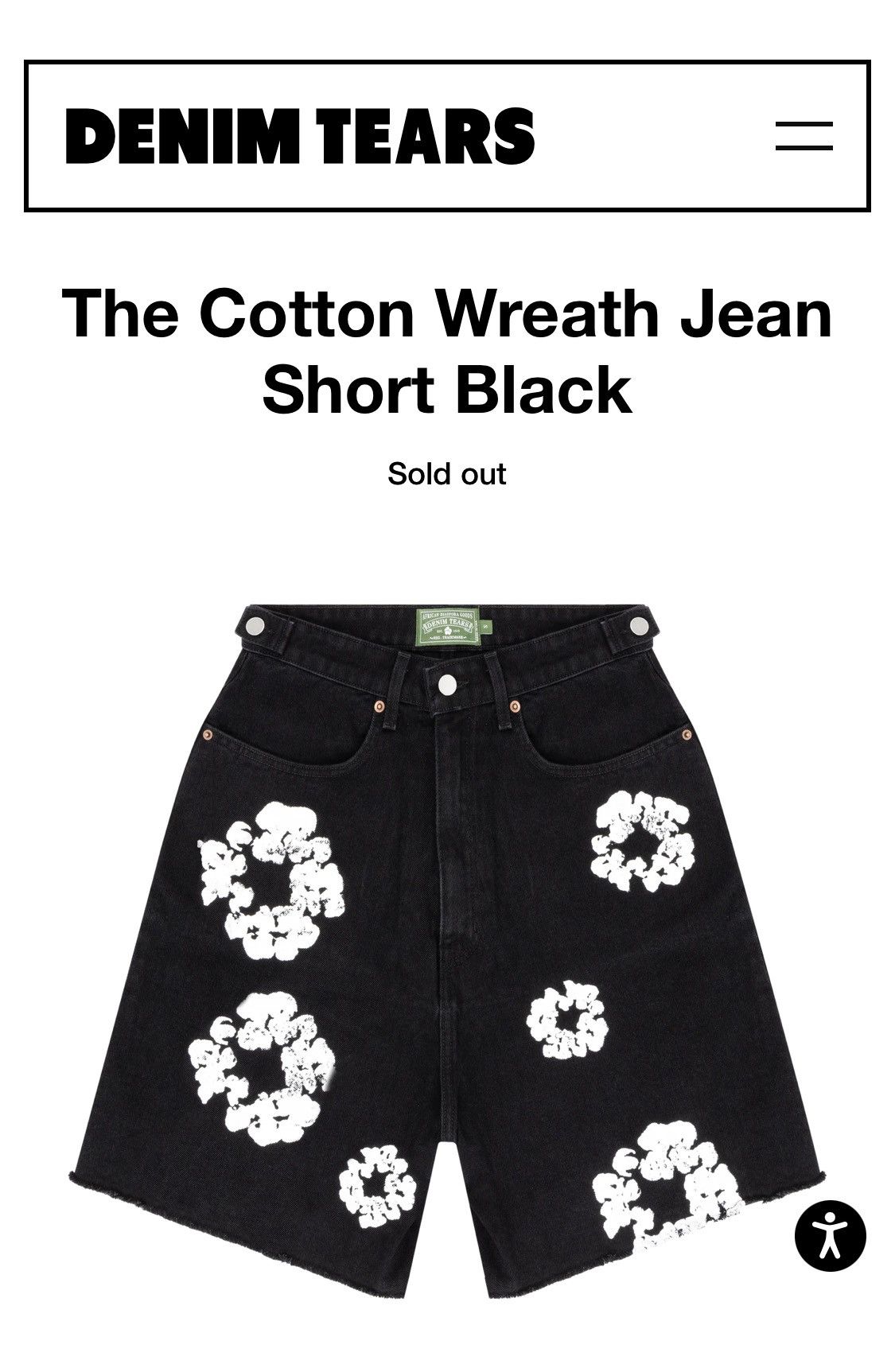 DENIM TEARS Denim Tears Shorts *SOLD OUT* Rare | Grailed