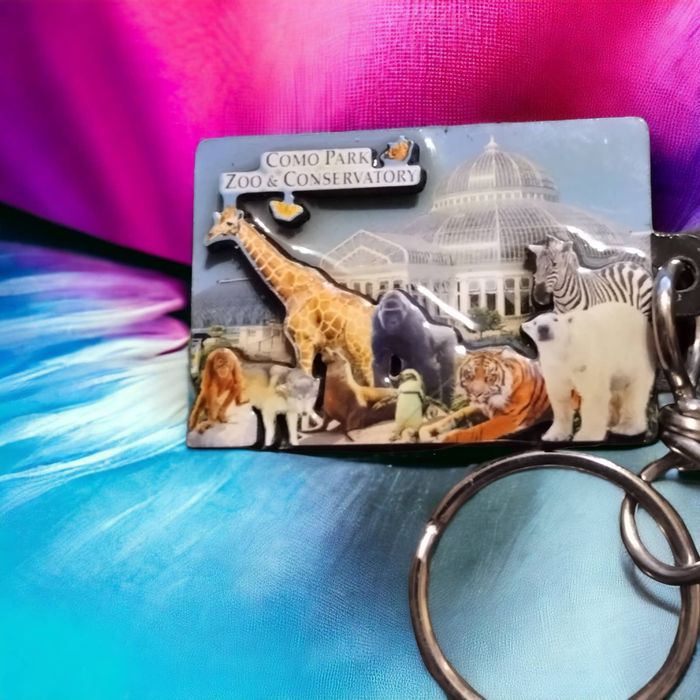 Vintage 3D vintage keychain Como Park zoo and conservatory | Grailed