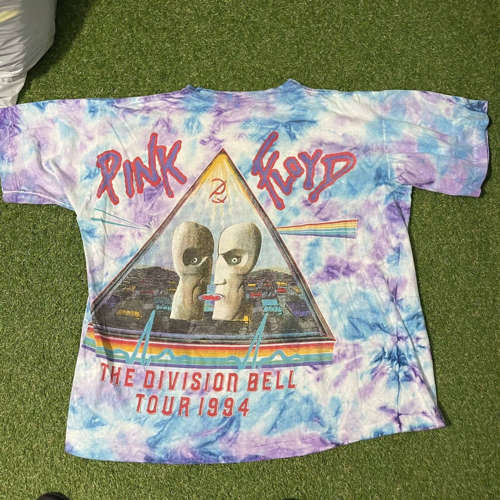 Pink Floyd Vintage 1994 Pink Floyd Division Bell Tour T Shirt XL Tee ...