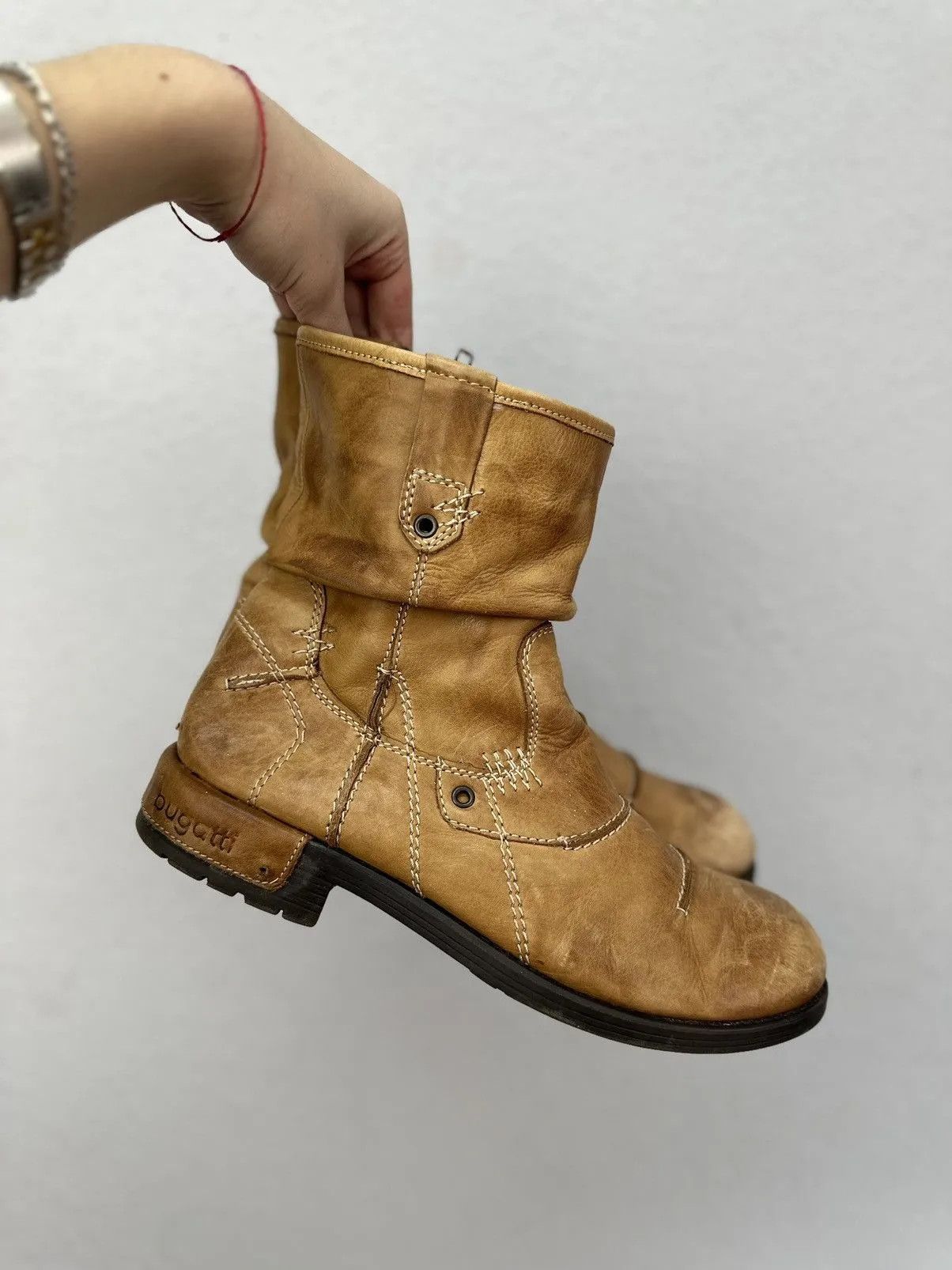 Guidi Vintage Hight Boots Leather Western Guidi style As 98 rick | Grailed