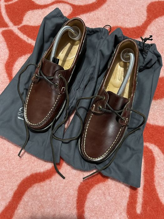 Paraboot PARABOOT MALO DECK SHOES IN LISSE AMERICAN TAN WITH BOX UK8 ...