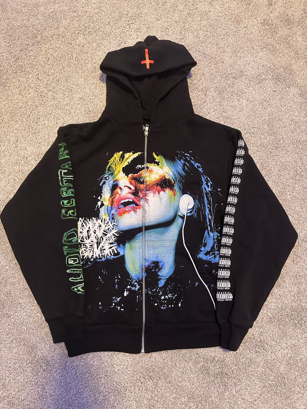 Ken Carson × Streetwear KEN CARSON CHAOS LIVE TOUR MERCH JACKET | Grailed