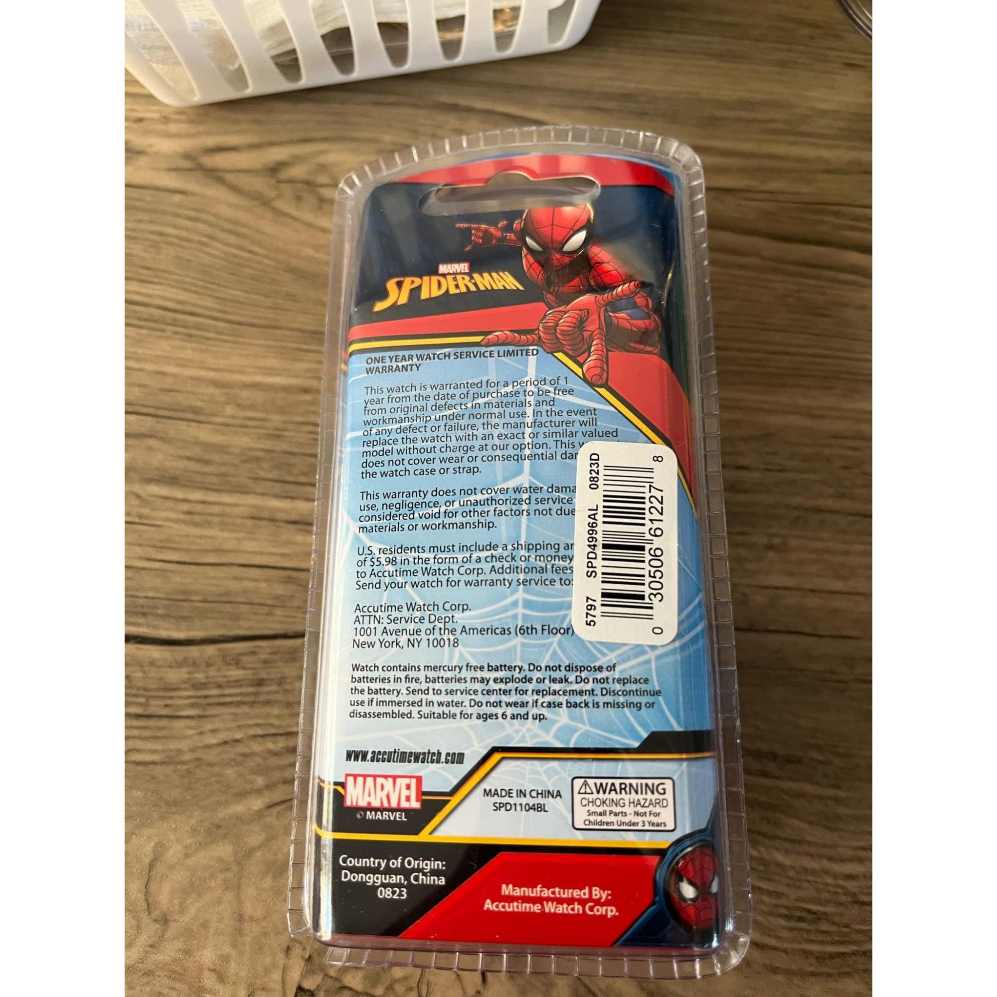 Other Marvel Spider-Man Kids Flashing Watch With Digital Display ...