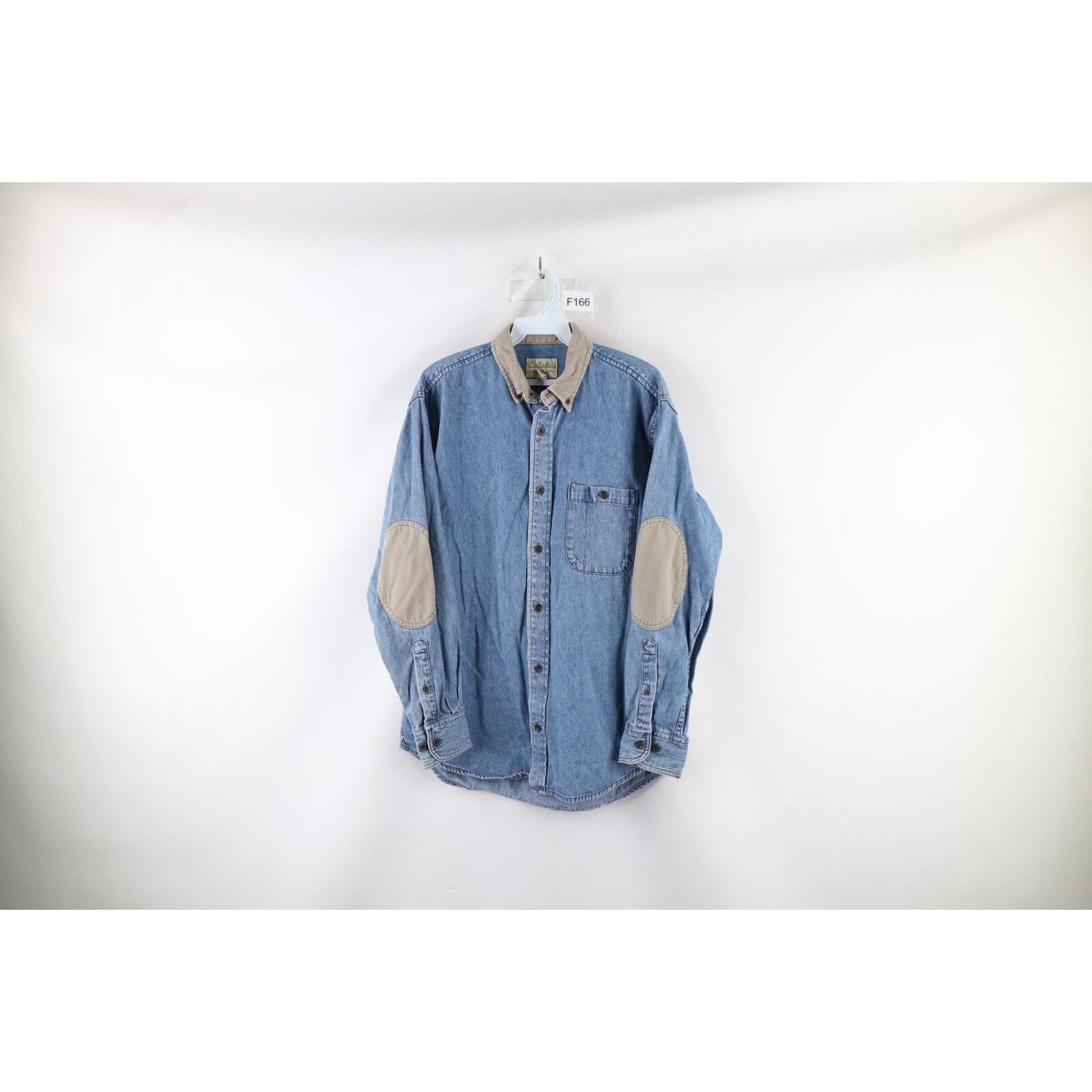 Vintage Vintage Cabelas Mens Small Distressed Elbow Patch Denim Jean ...