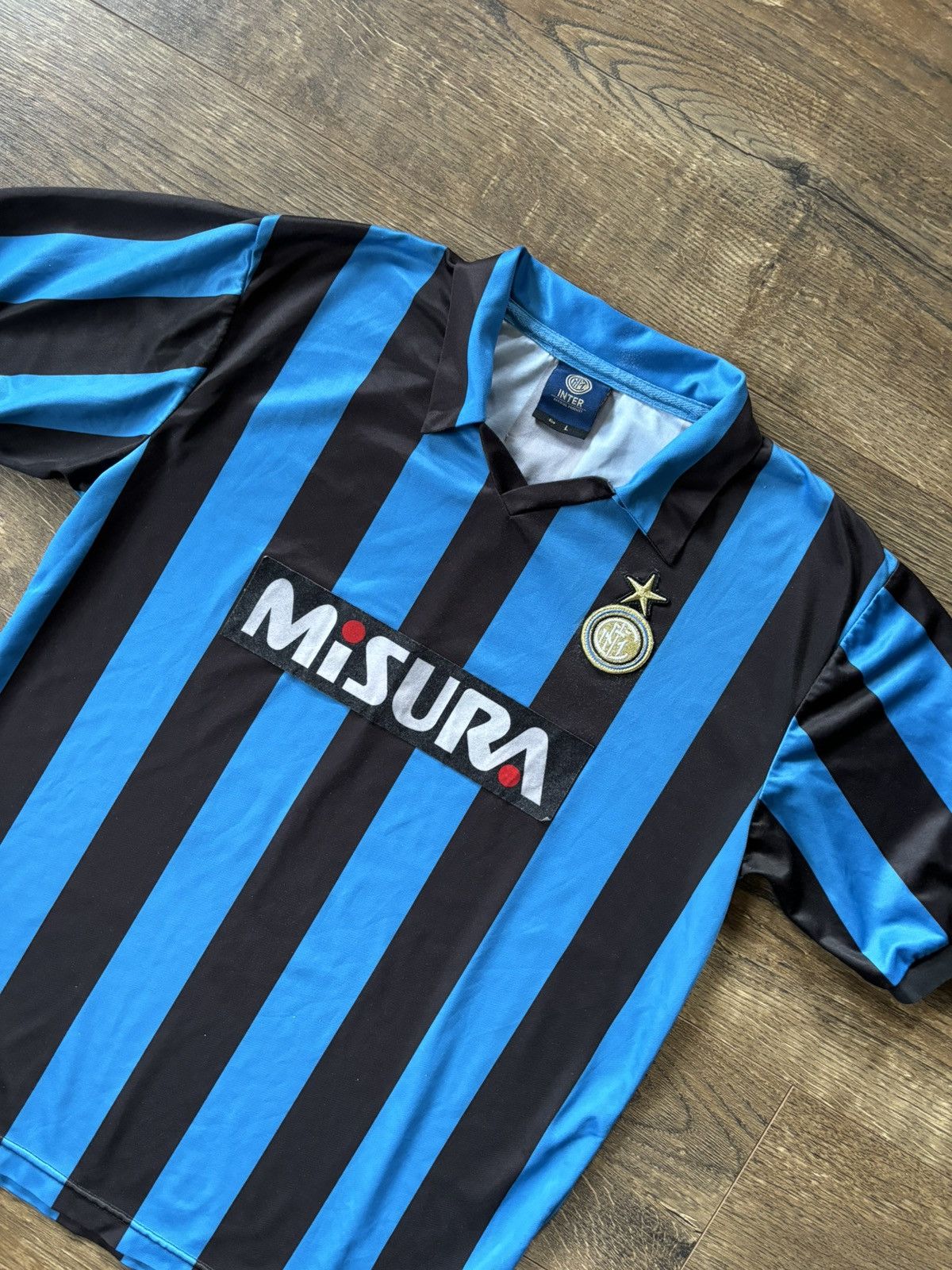 Other Inter Milan Football Shirt 1990 /91 Home Kit Internazionale | Grailed