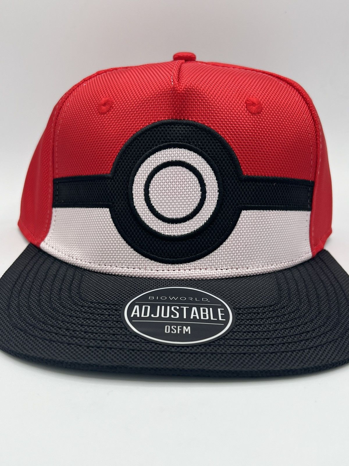 Pokemon New Pokemon Pokeball Hat Bioworld Black Red White Snapback ...