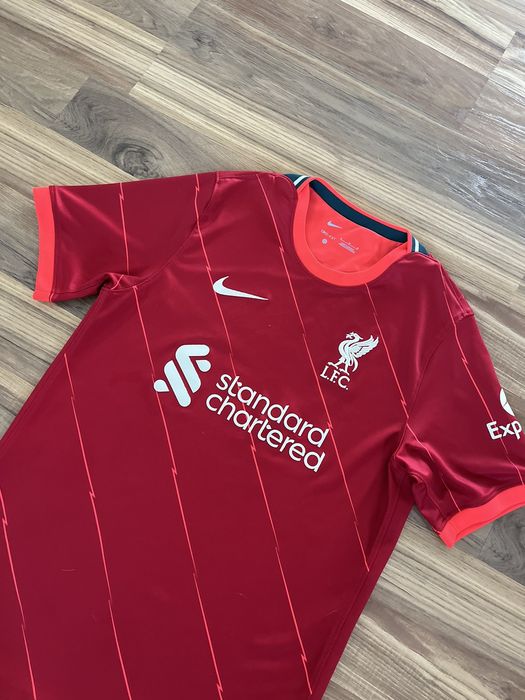 Nike 2021-22 Liverpool Home Kit | Grailed