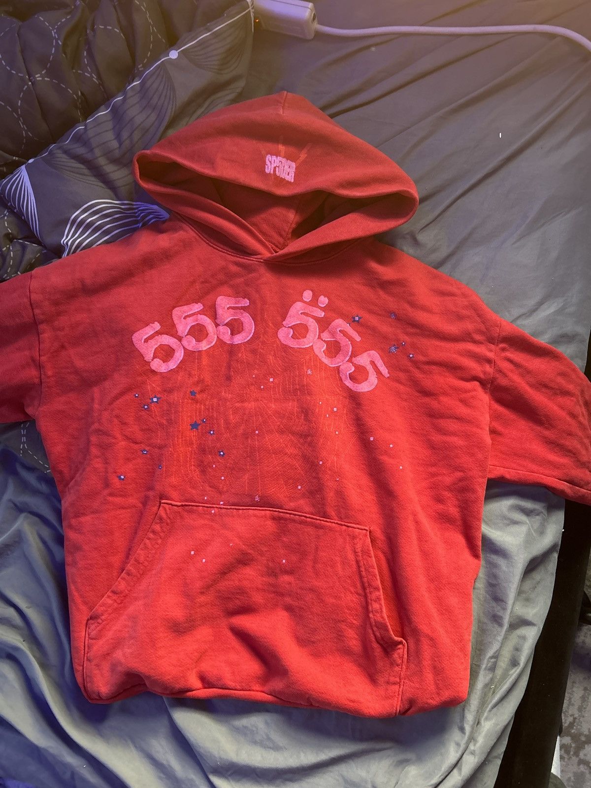 Spider Worldwide × Young Thug Spider Worldwide Angel Number 555 Hoodie ...