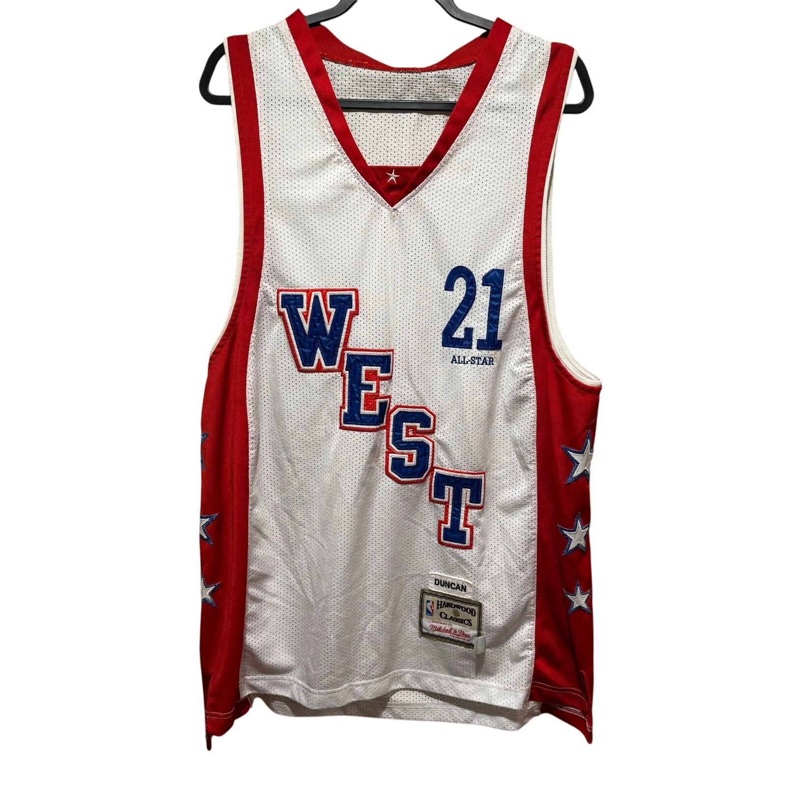 Mitchell & Ness Tim Duncan All Star Jersey | Grailed